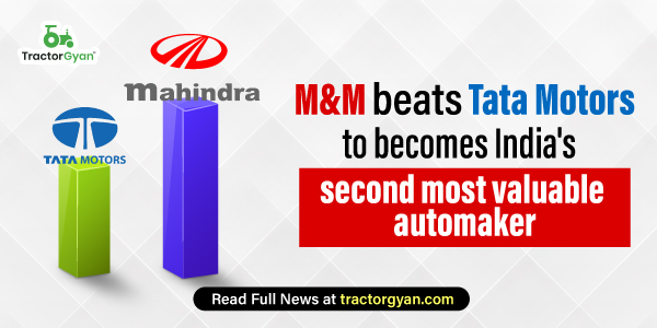 M&M beats Tata Motors to becomes India's second most valuable automaker