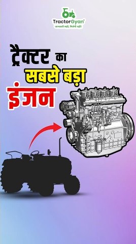 Biggest Tractor Engine of India by Sonalika, Video | Tractor Gyan